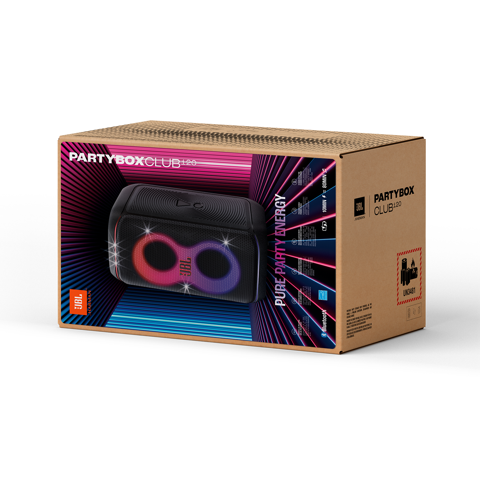 JBL PartyBox Club 120 | Tragbarer Partylautsprecher