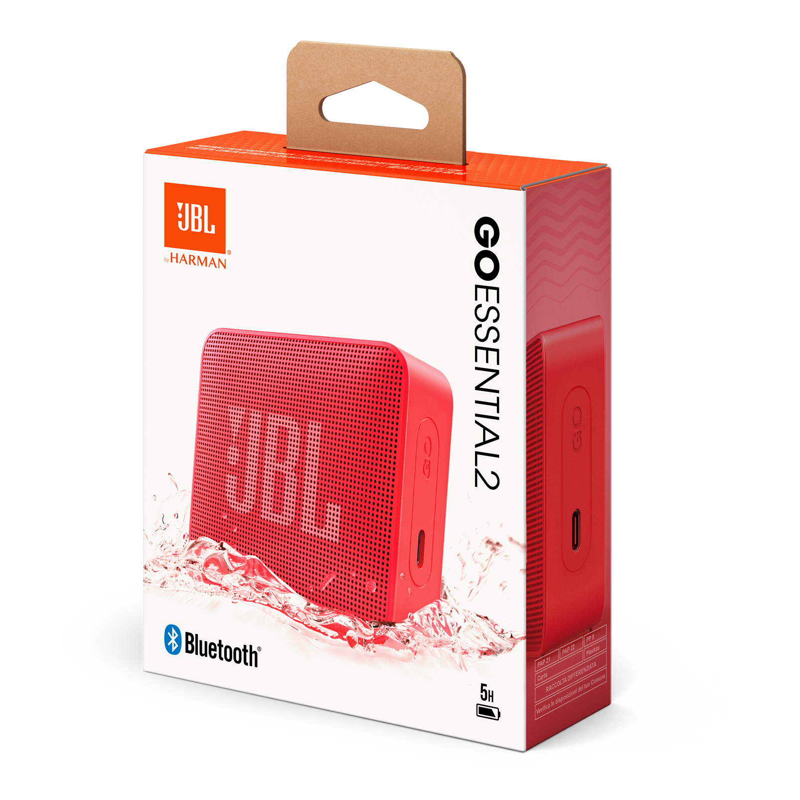 JBL Go Essential 2 | Tragbarer wasserdichter Lautsprecher