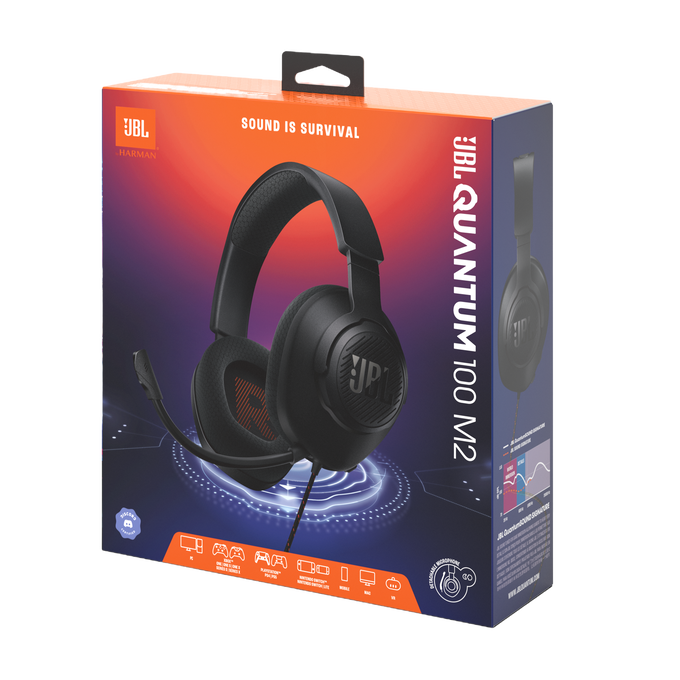 JBL Quantum 100M2 | Kabelgebundenes Over-Ear-Gaming-Headset mit ...